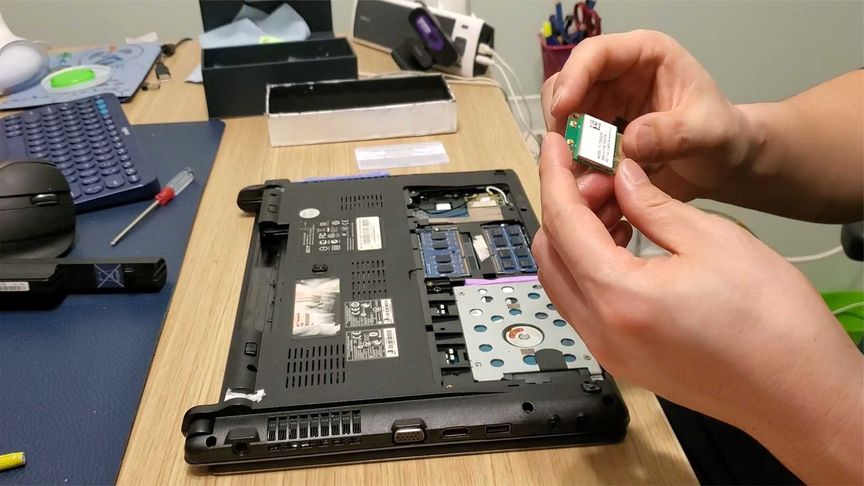 如何给笔记本CPU/GPU更换硅脂,超十年笔记本升级网卡换硅脂