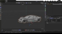 C4D教程 C4D汽车模型渲染案例-模型导出和整理-1 鬼谷云课堂