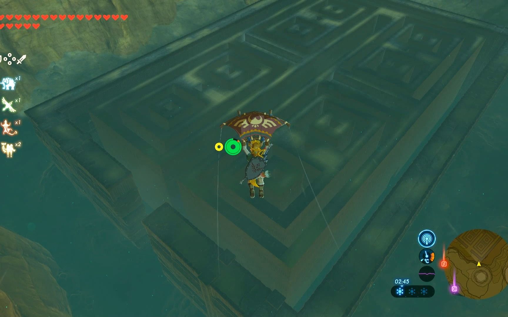 《塞尔达传说:旷野之息》:南面的迷宫!迷宫小,比较好找,迪拉·玛神庙!