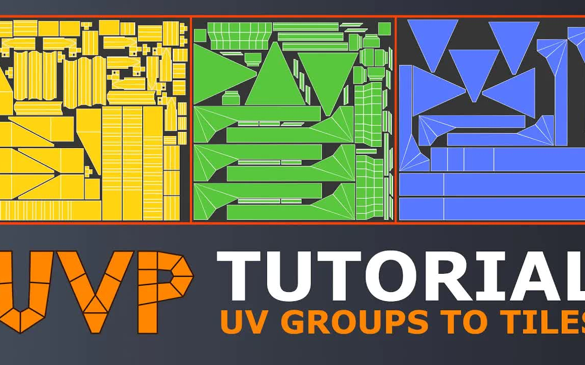 iBlender中文版插件 UVPackmaster 2 Pro 2.5 程工具 UV Pack master ...