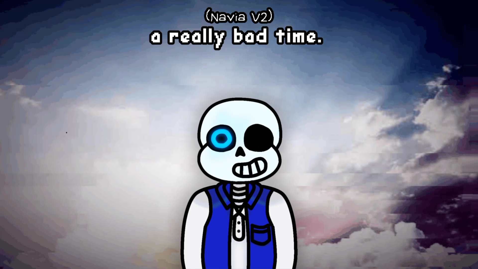 A Perfect Sans (Perfectheart but Sans) Megalo - A Really Bad Time (...