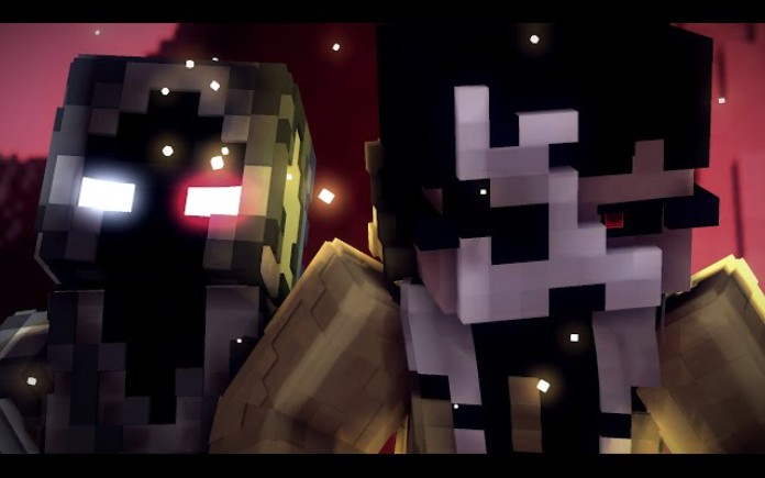 【MC音乐动画/SashaMT Animations】No Rival——Dark Entity 303 vs ...