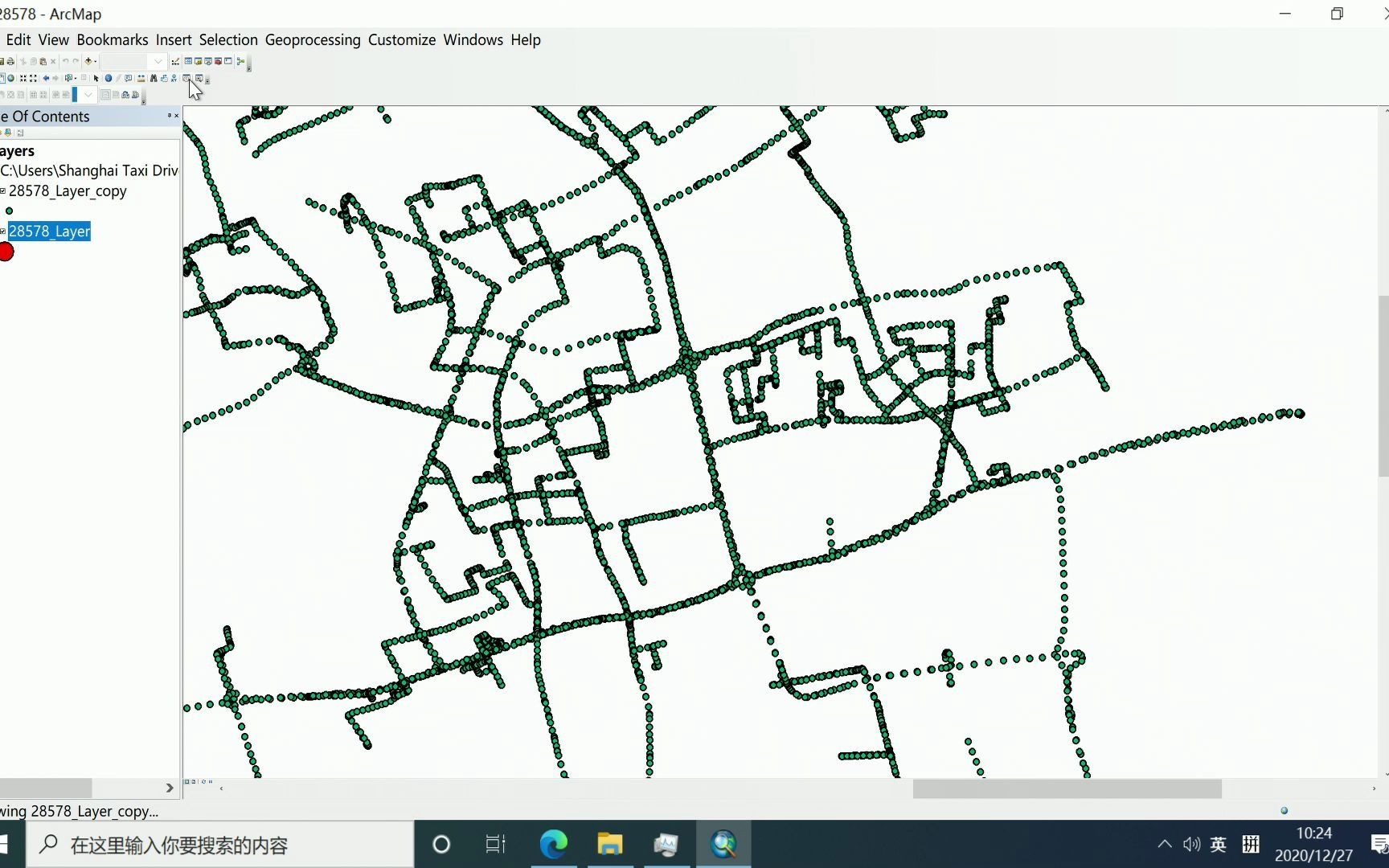 ArcGis 高效绘制出租车轨迹的神器