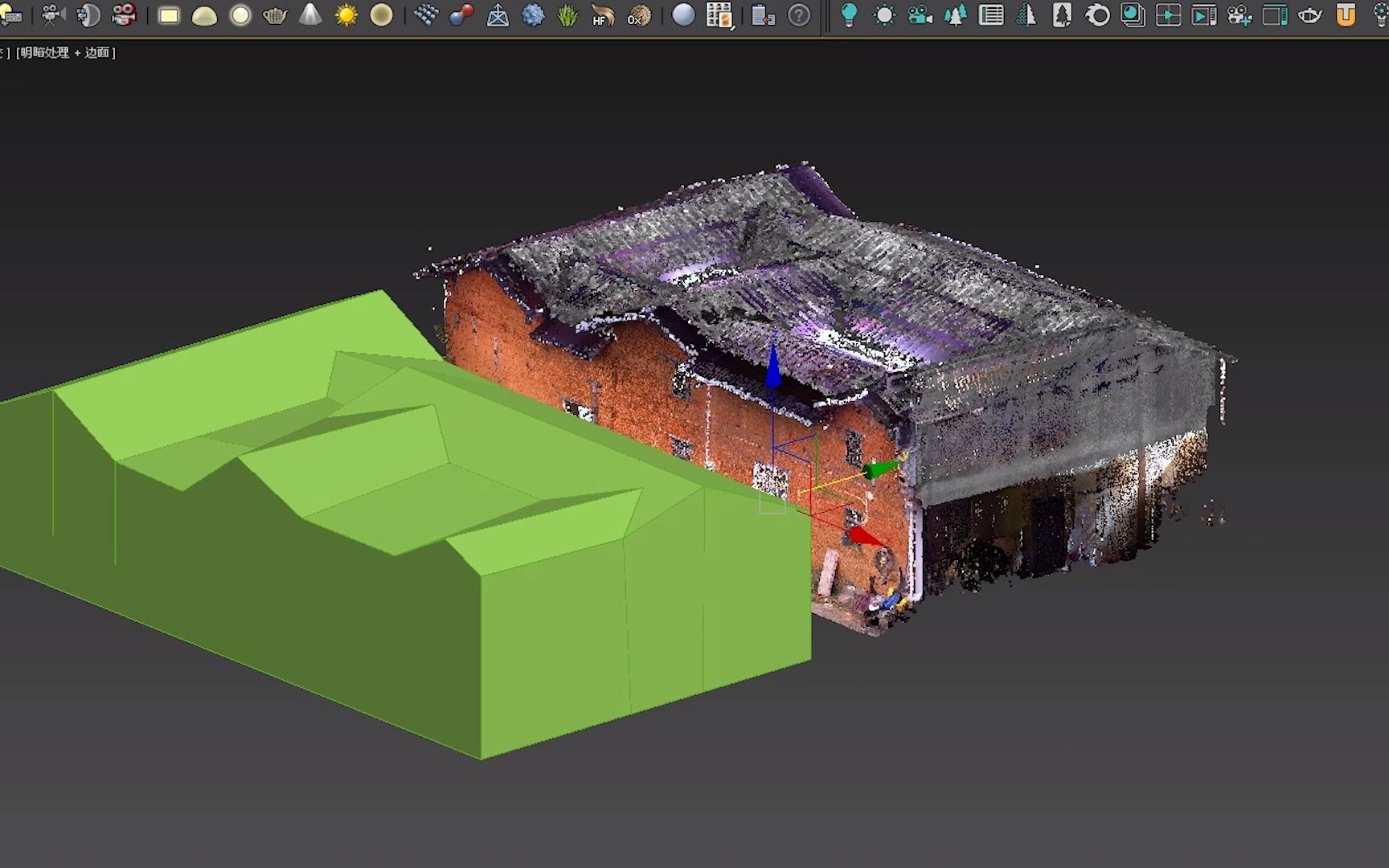 北漂小斌和你分享3dmax根据点云构建模型的操作流程与方法演示