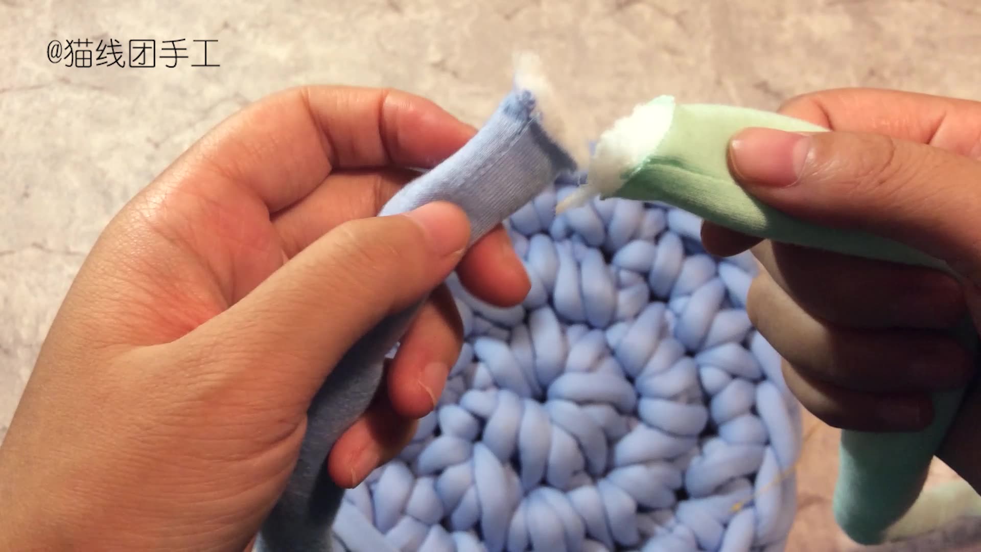 超级线接线视频教程,做毯子与猫窝经常用到