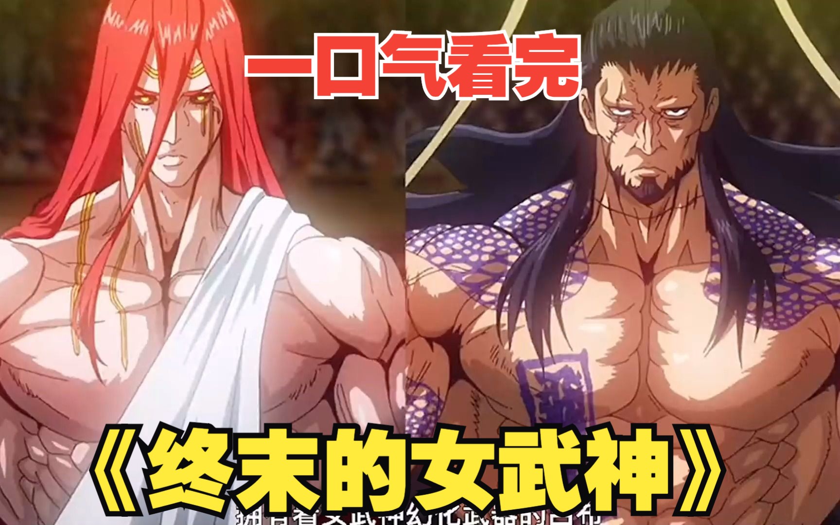 一口气看完 超爽动漫《终末的女武神》第一季+第二季及番外+始皇帝...