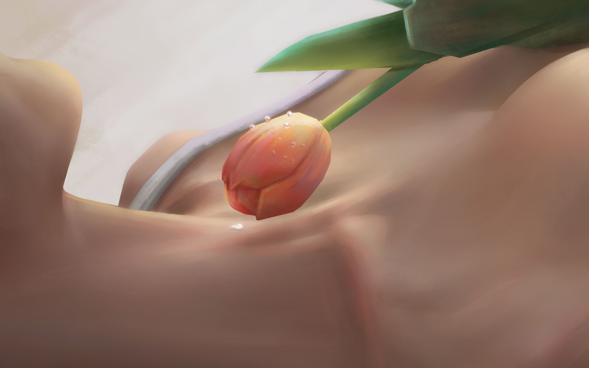 【板绘】好大一朵花,这花你们觉得好看吗?