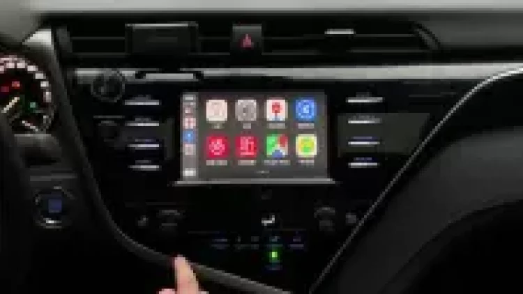 八代凯美瑞无线carplay功能演示