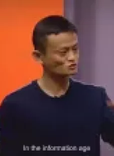 马云谈小企业和大企业之间的竞争,全场哄笑,太真实了!