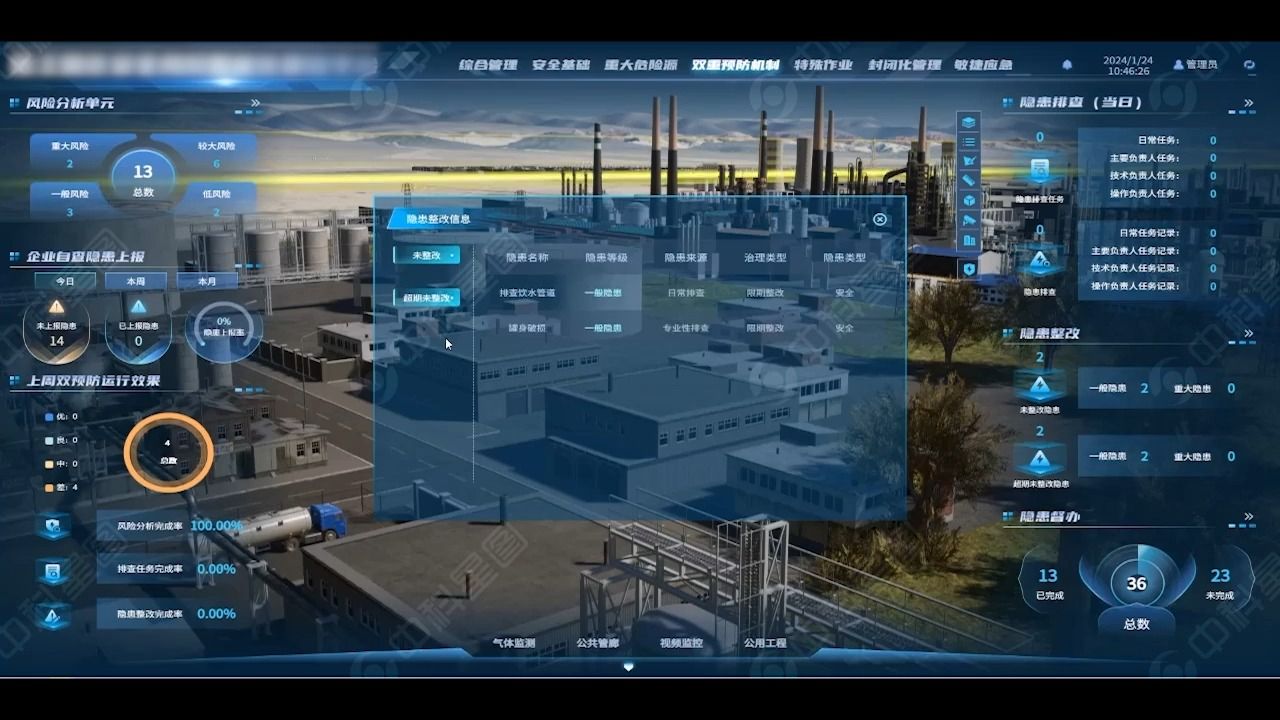 双重预防机制系统