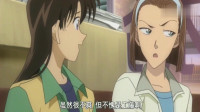 《名侦探柯南》新一和小兰的舞台小剧场,小兰的眼神是真的感伤