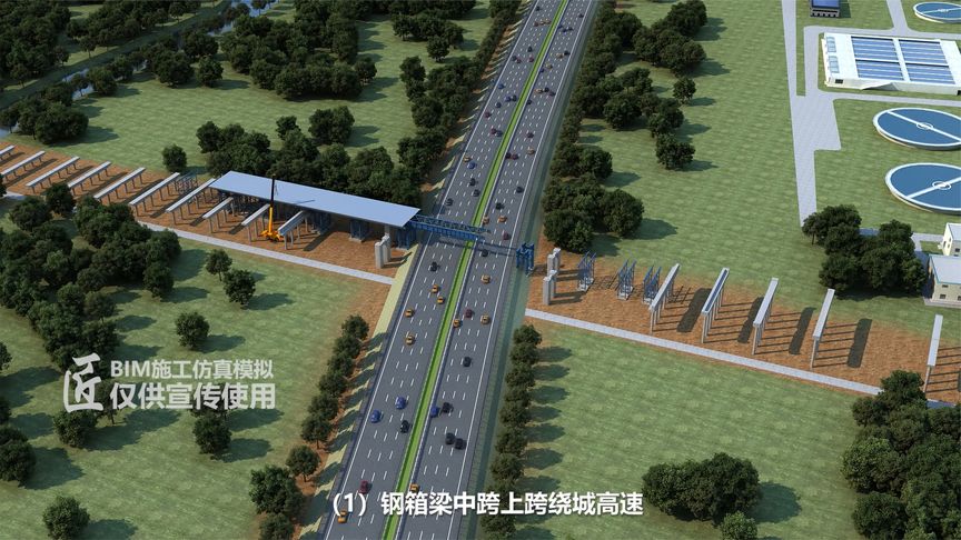 桥梁施工 钢箱梁顶推施工