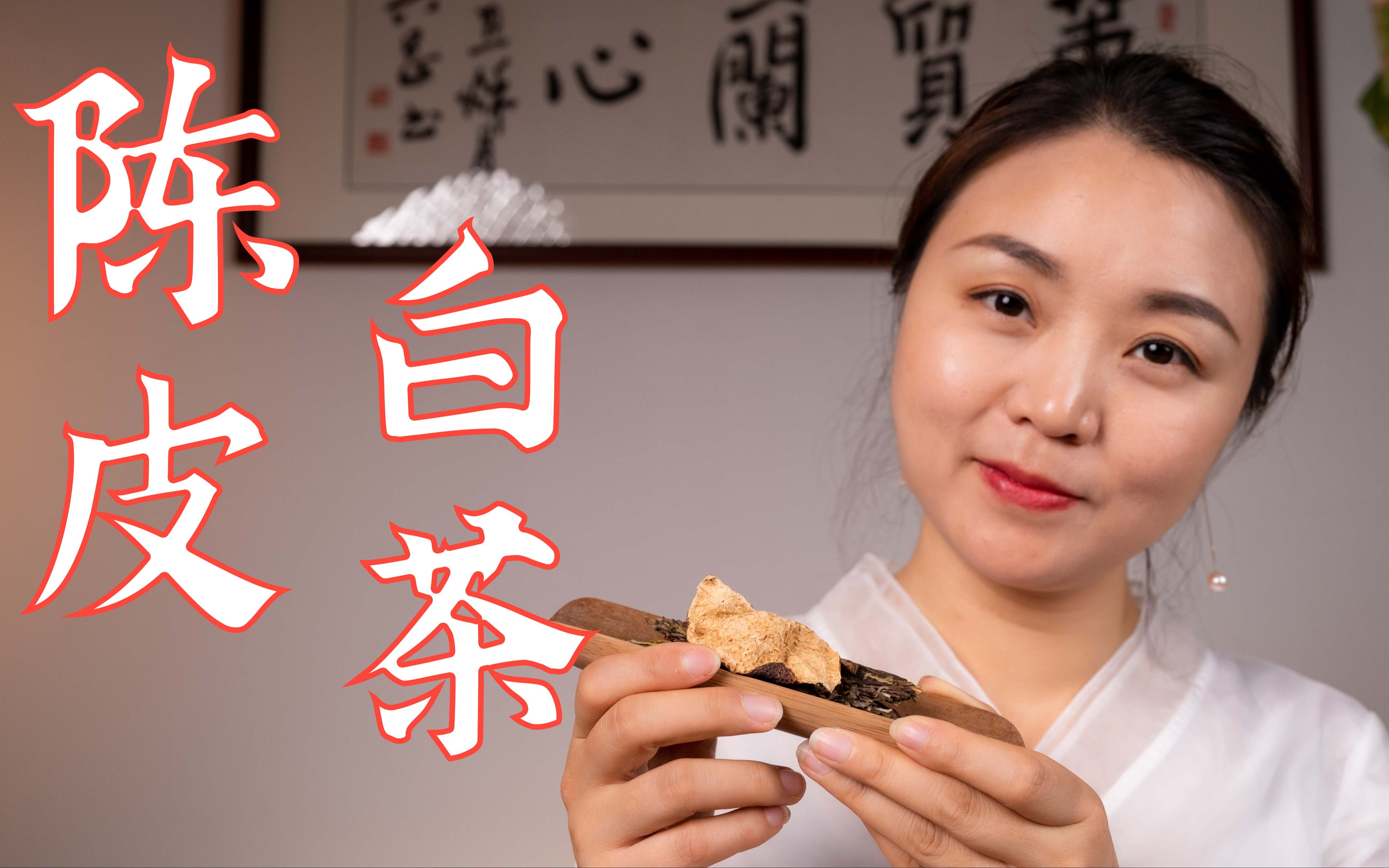 【4k】白茶还能这样喝?极致清爽解腻,陈皮白茶饮的做法分享!