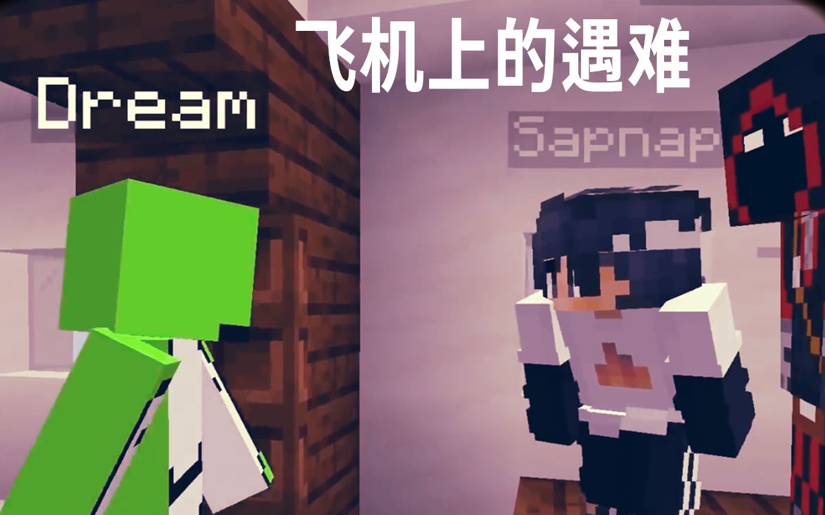 【Dream Shorts系列/中文字幕】我的世界-飞机上的遇难.