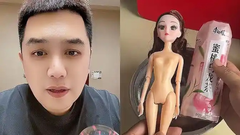 给玩具娃娃做了个衣服