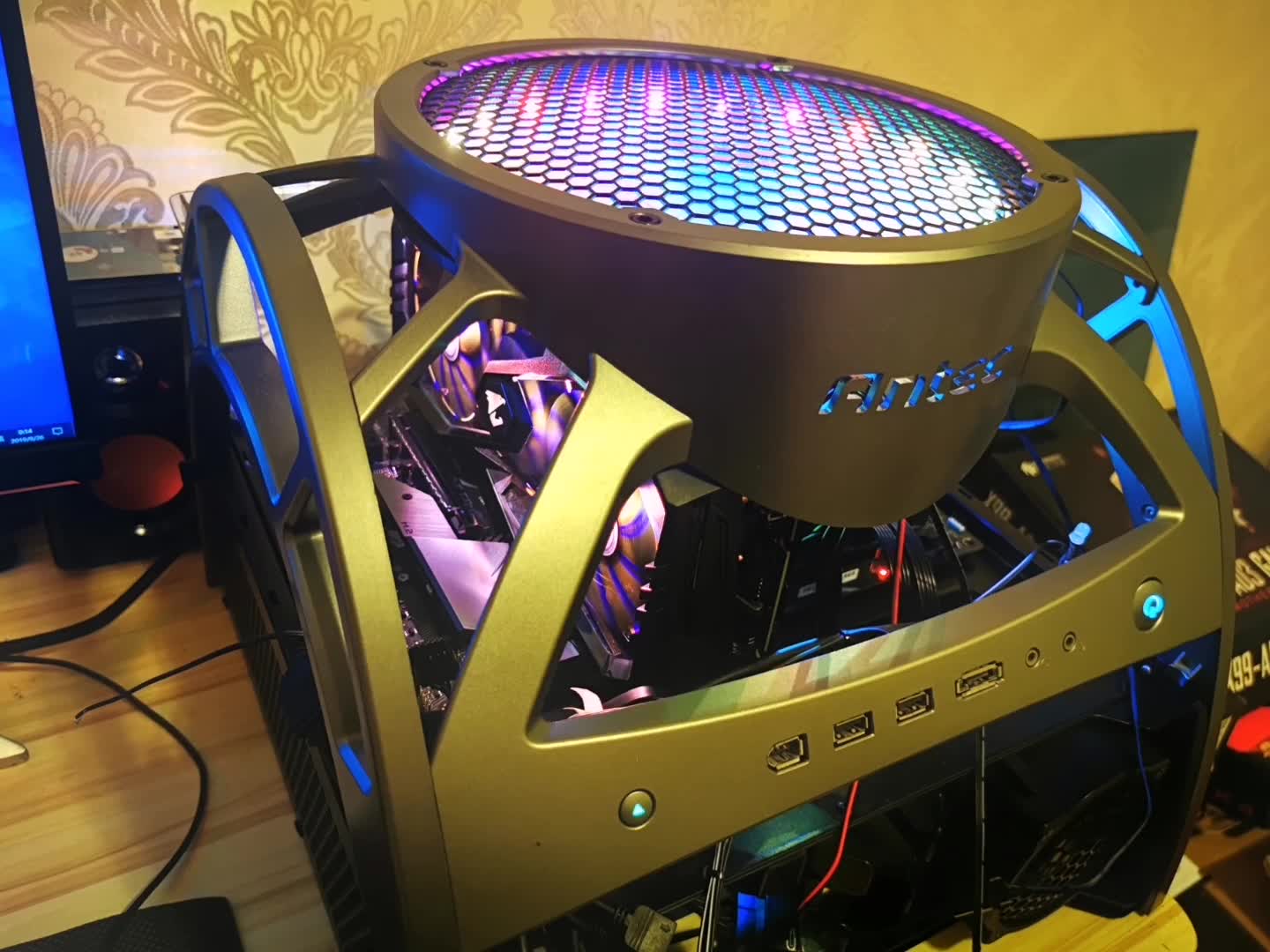 解密!技嘉RTX 20系大雕显卡灯效 aorus 2060 2070 2080super 以及...