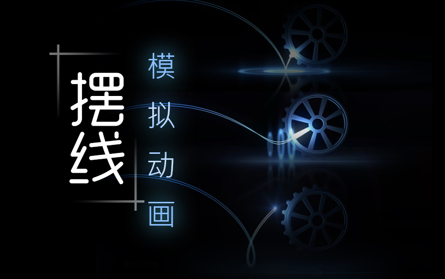 一组无聊透顶的模拟动画-摆线