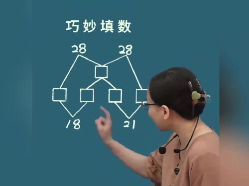 二年级数学巧填数,掌握这招孩子解题快又准!家长速来学