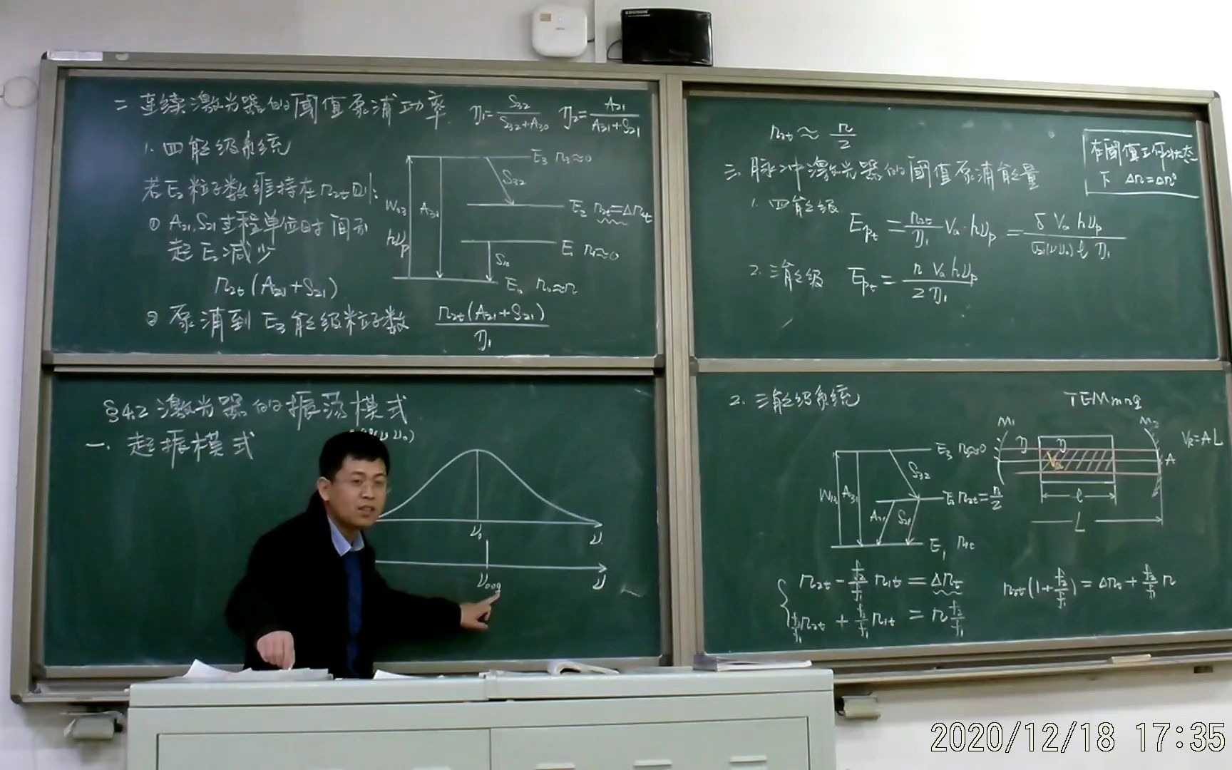 CH-4激光振荡特性Sec-2振荡模式-1