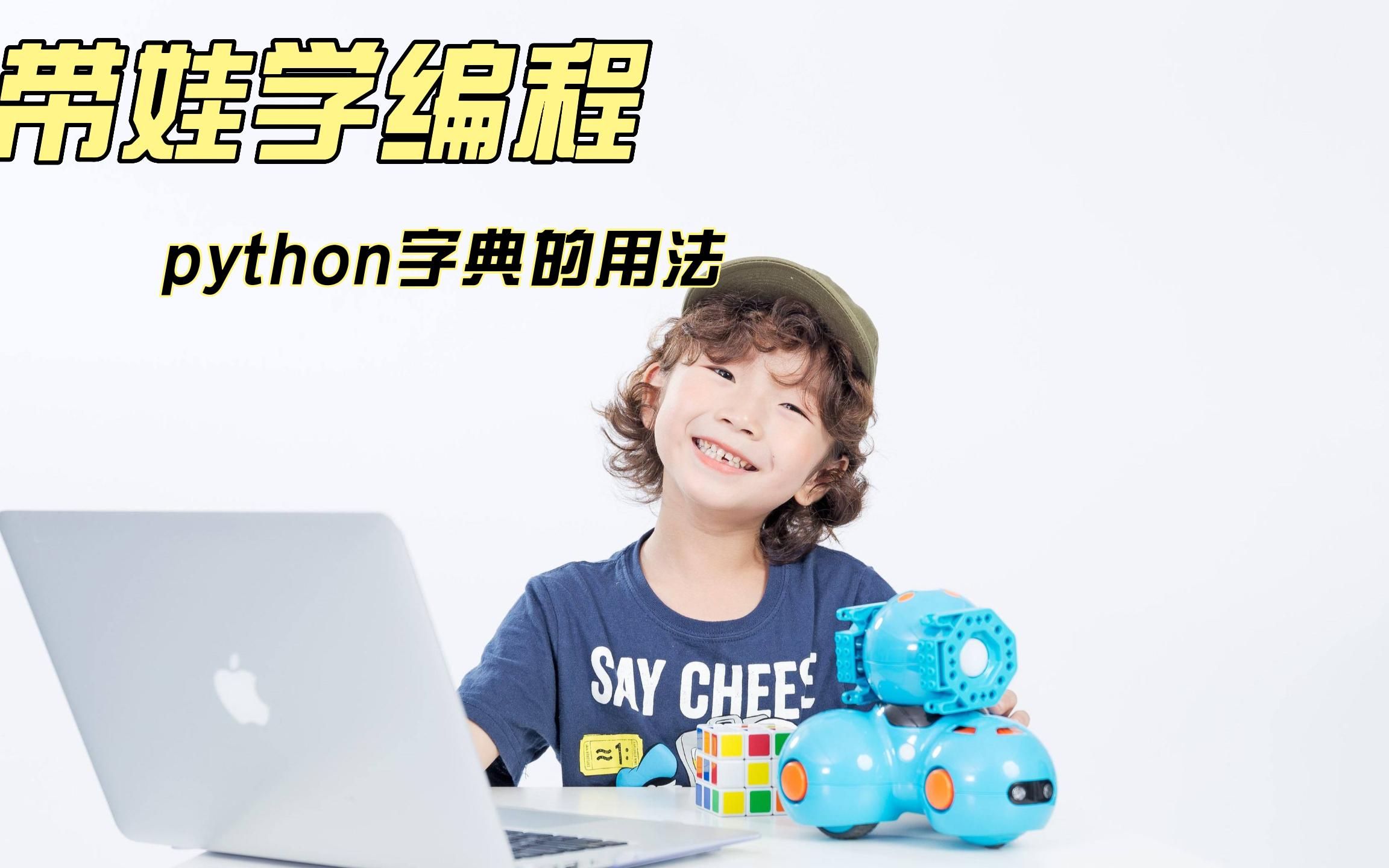 带娃学编程-python字典的用法