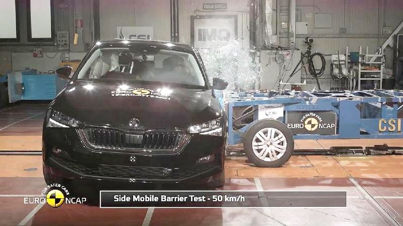 2019新款斯柯达安全系数怎么样?做一个碰撞测试就明白了!