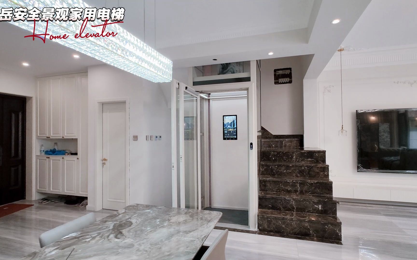 别墅电梯如何选择?家用电梯怎么选?无机房、无底坑、观光电梯#家用...