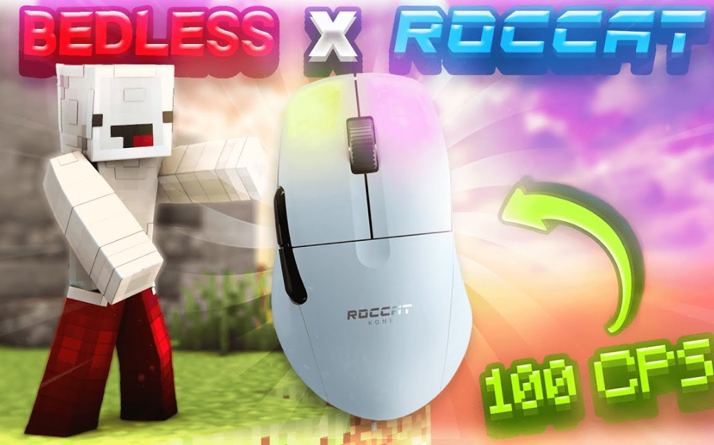 最适合拖动点击(Drag Clicking)的冰豹鼠标【Bedlessnoob】