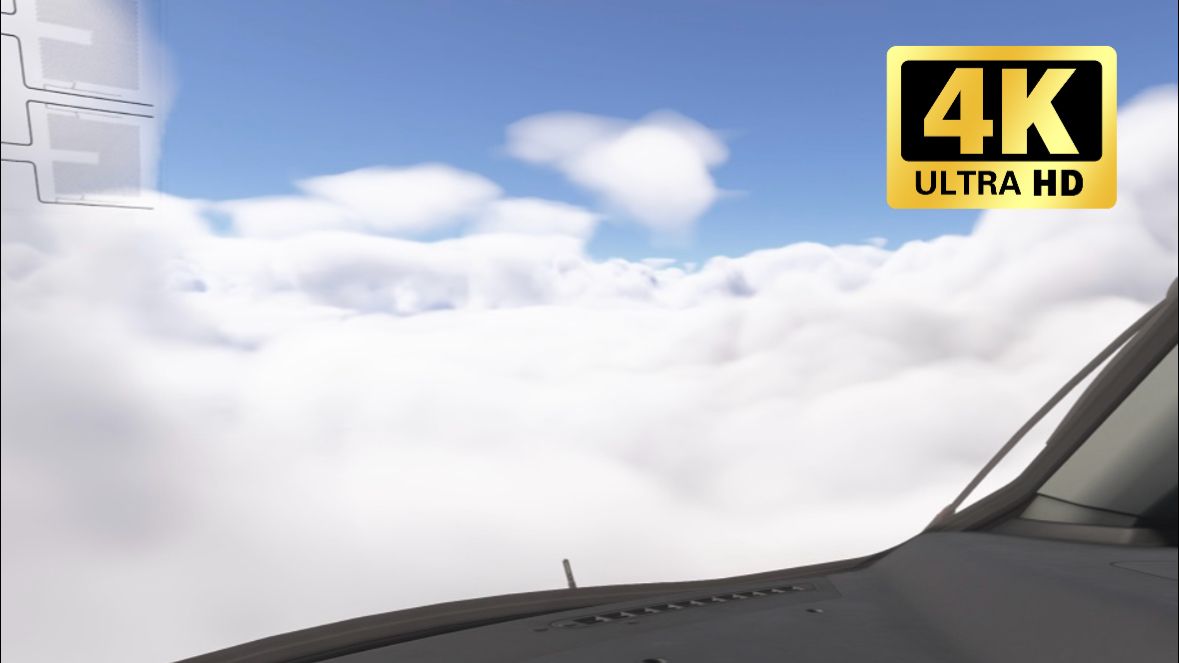 [4K HDR]一起欣赏A350降落中部国际机场吧