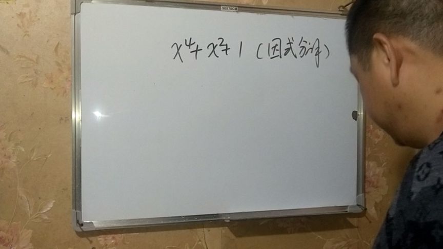 ⅹ4次方+x平方十1因式分解方法一