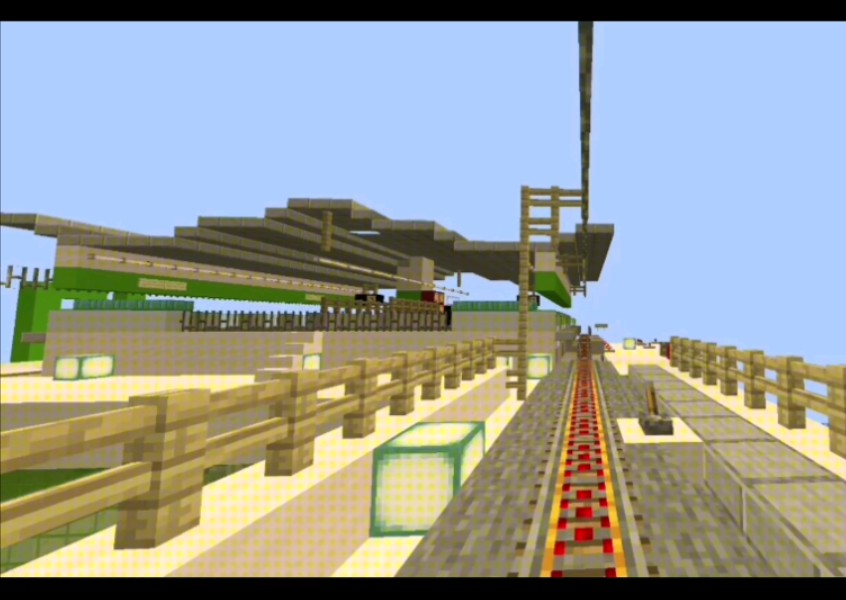 [简式轨交]在网易我的世界中建造一条自动驾驶的地铁?主城轨道交通...