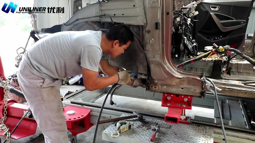 UL-1000框架式 #大梁校正仪 多角度拉塔拉伸 #汽车钣金 #钣金