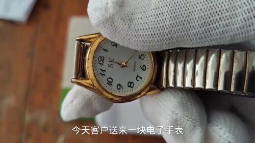 213.电子手表不走了,不动了,不要扔掉,修好非常简单