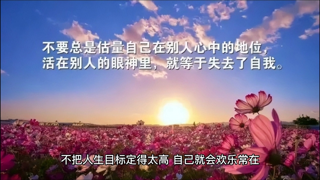 人生励志语录 坚定目标不放松