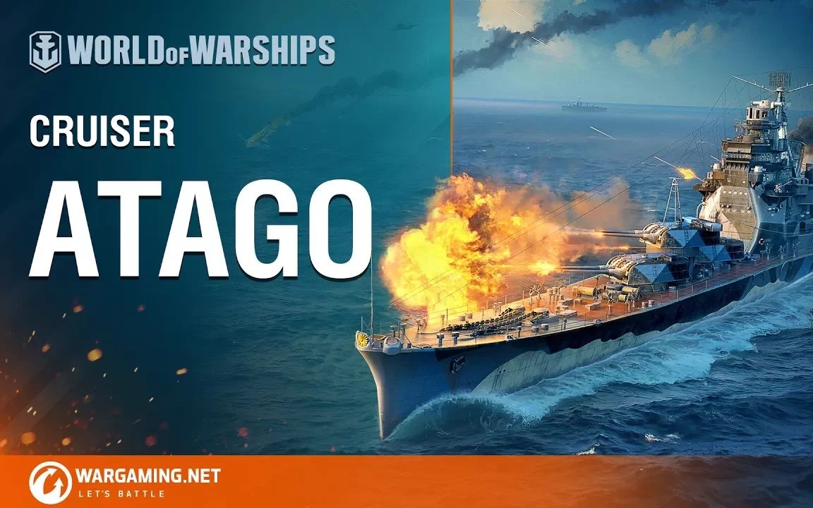 游戏宣传片:战舰世界-“爱宕号(Atago)”重巡洋舰
