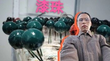 188元一颗的漆珠,珍珠粉手工打磨多次,刷4次本漆,耗时两个多月