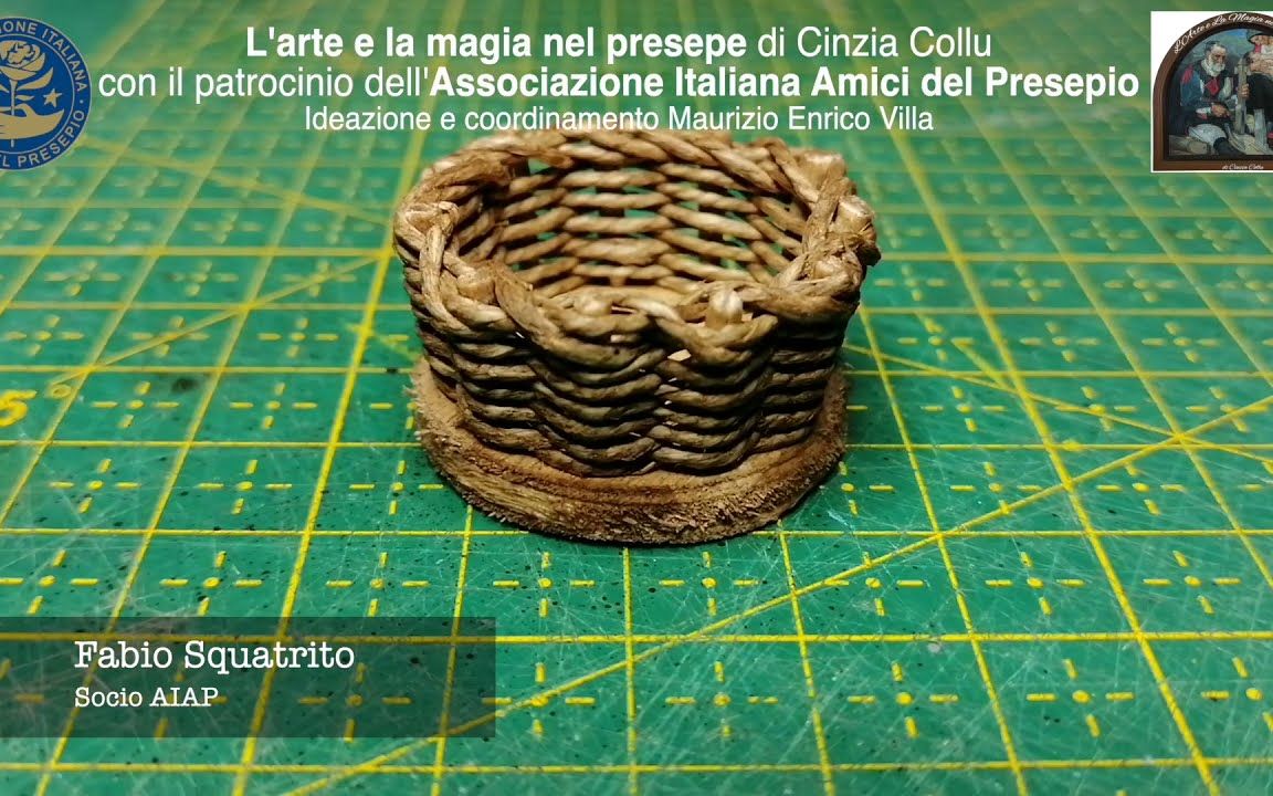 【局部精琢(竹篮)——微型木麻篮编制方法】【中字】【教学】【模型...
