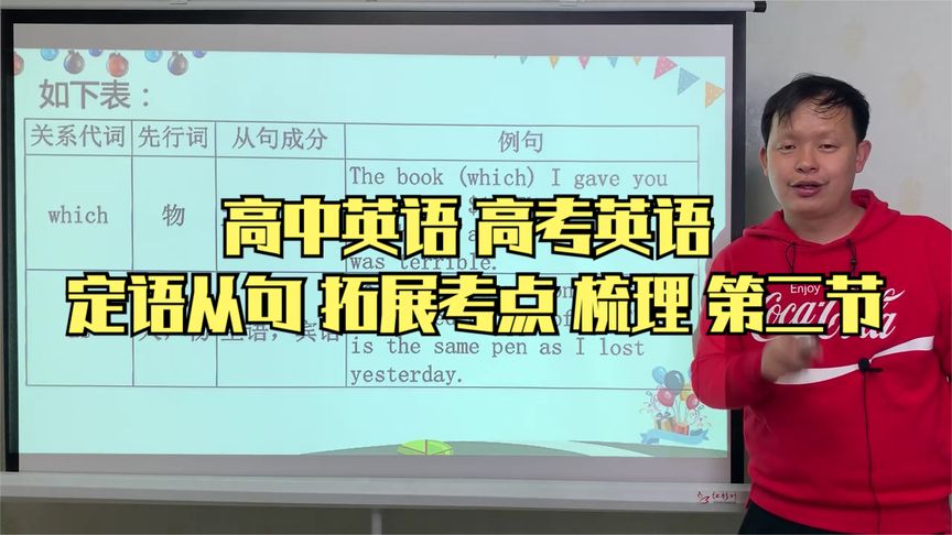 高考英语核心考点:定语从句知识梳理,that 与which区别 第2节