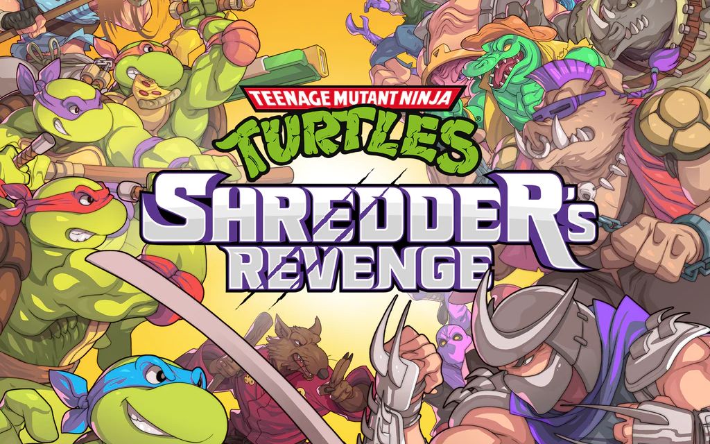 PC 《忍者神龟:施莱德的复仇》街机模式本地双人(宫本兔+卡莱)普通...