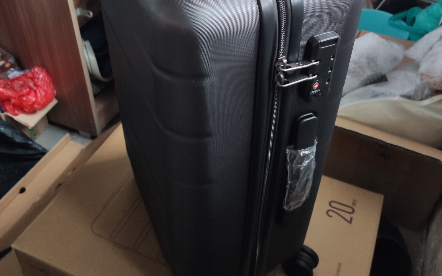 小米旅行箱20寸开箱