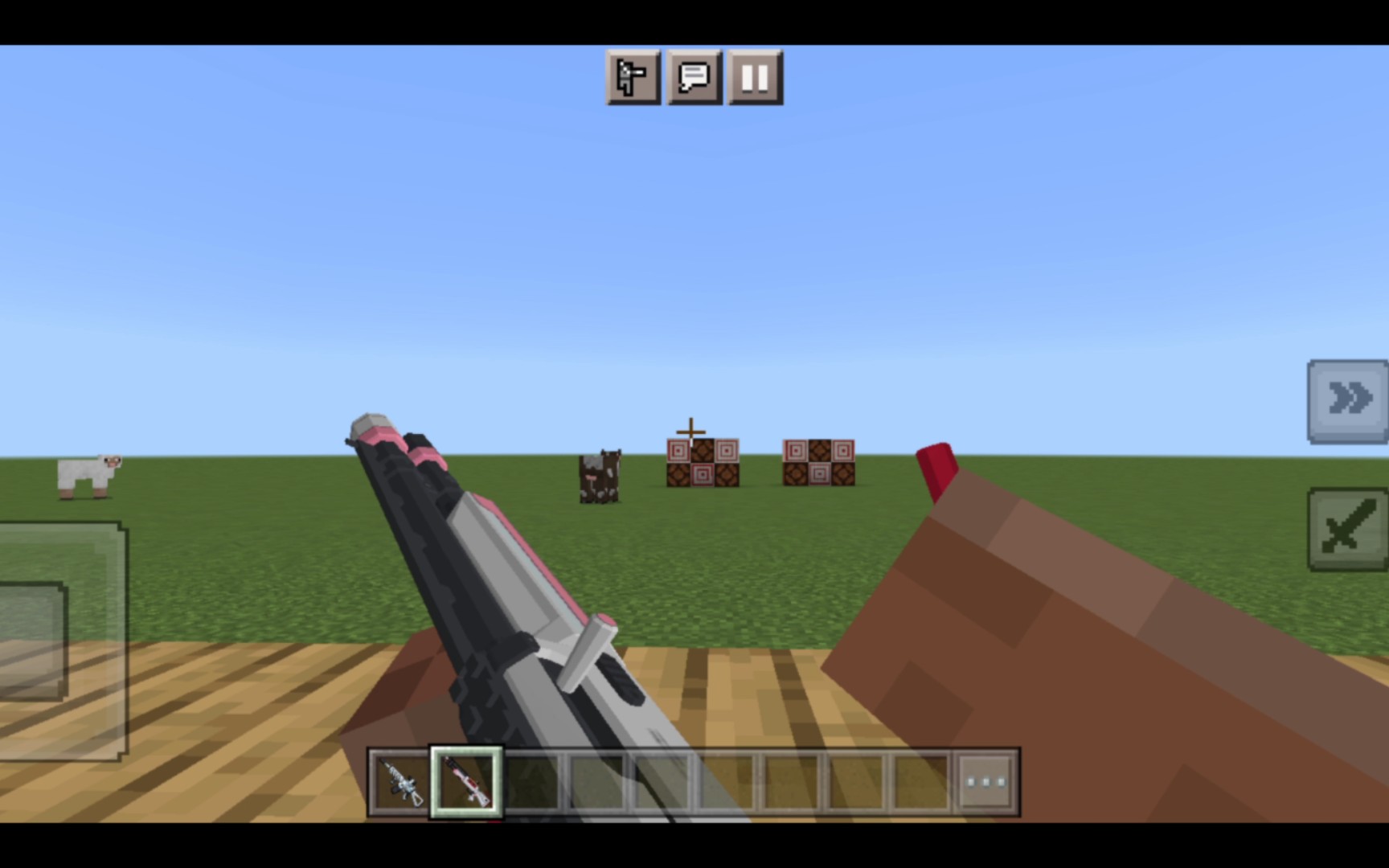 【我的世界国际版】Blue archive addon蔚蓝档案枪械_我的世界_演示