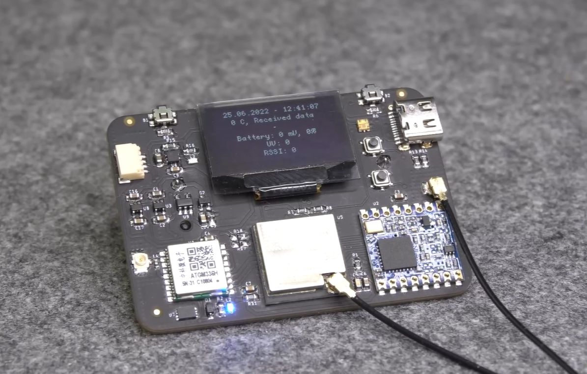 使用ESP32制作LORA GPS追踪器