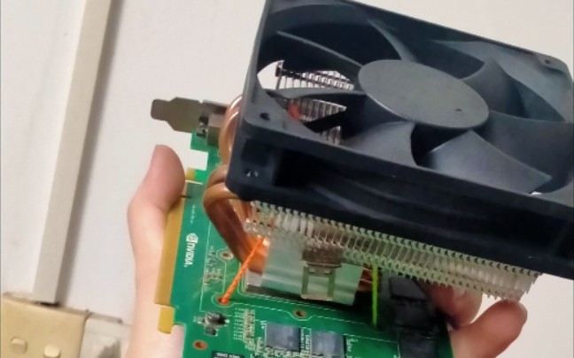 关于cpu散热器硬上显卡那档子事(这何尝不是一种NTR)