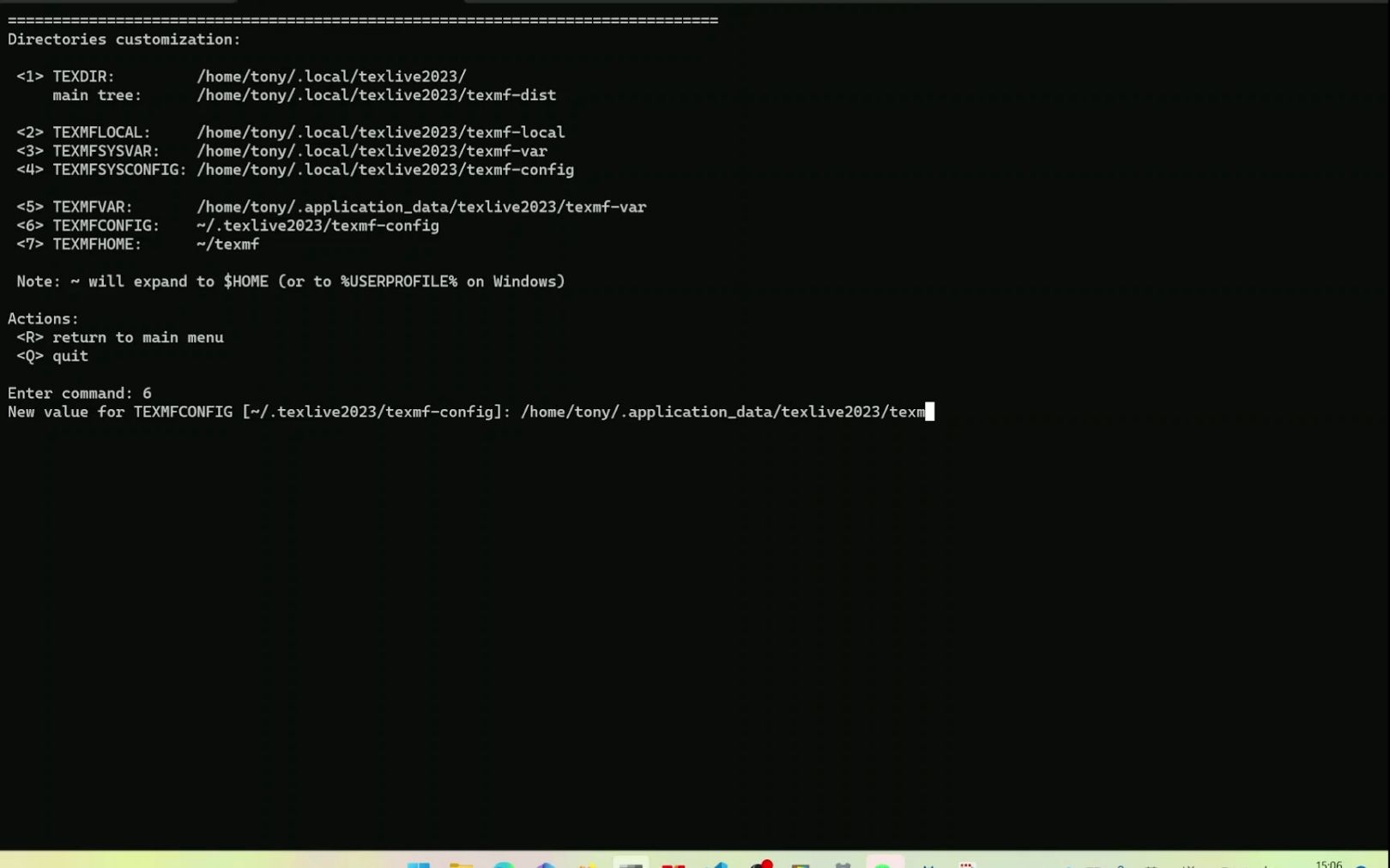[Arch] ios镜像安装TexLive2023