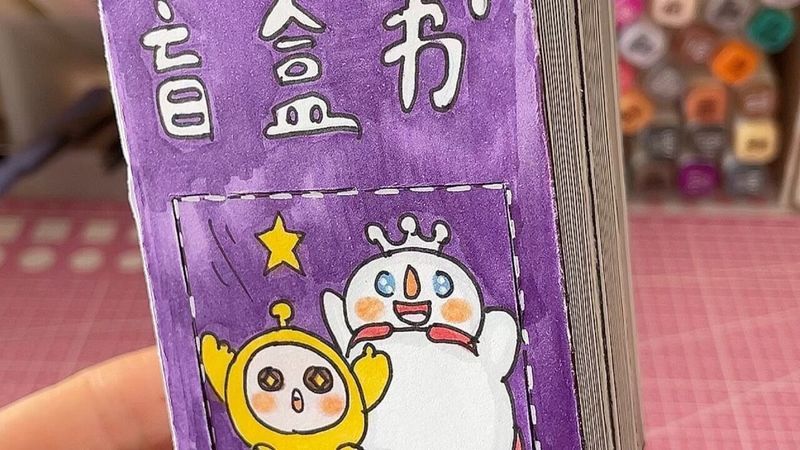 自制盲盒书