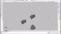 AutoCAD 中三维实体转三视图的方法