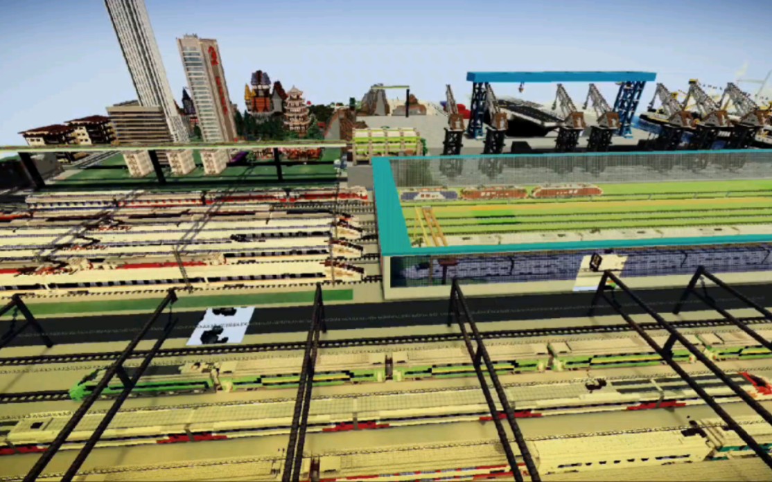 航拍我的世界(内含机务段,各种港口,切尔诺贝利核电站)