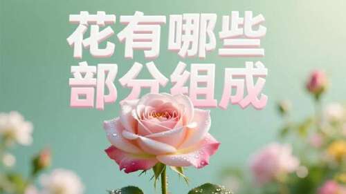 花的结构秘密:原来这些部分决定了你的爱情和运气!