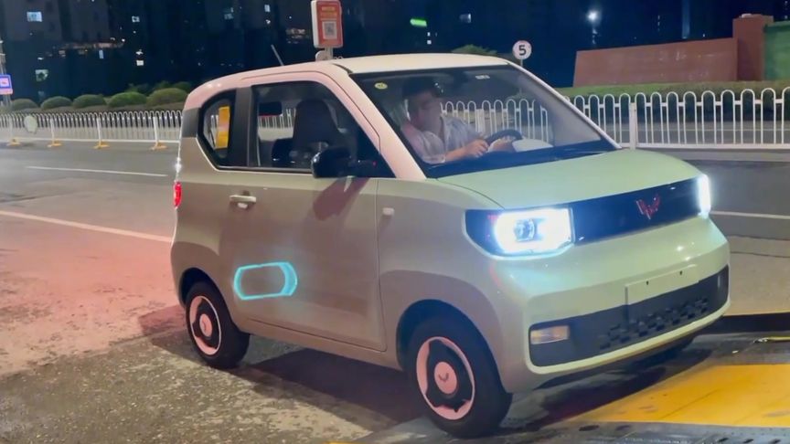 期待已久的五菱神车,纯电动来了,续航170公里,代步足够