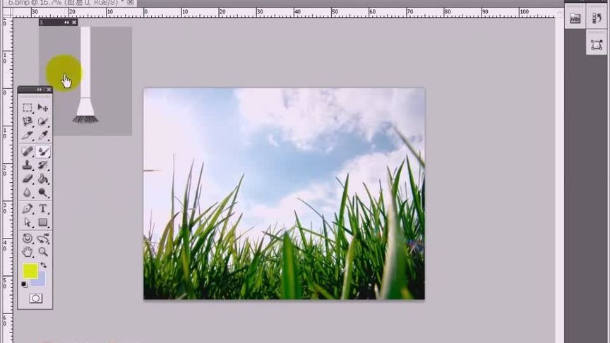 PS基础视频案例教程 PS画笔新增功能讲解使用案例制作教程