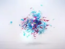 243_彩色蝴蝶飞舞Logo演绎动画